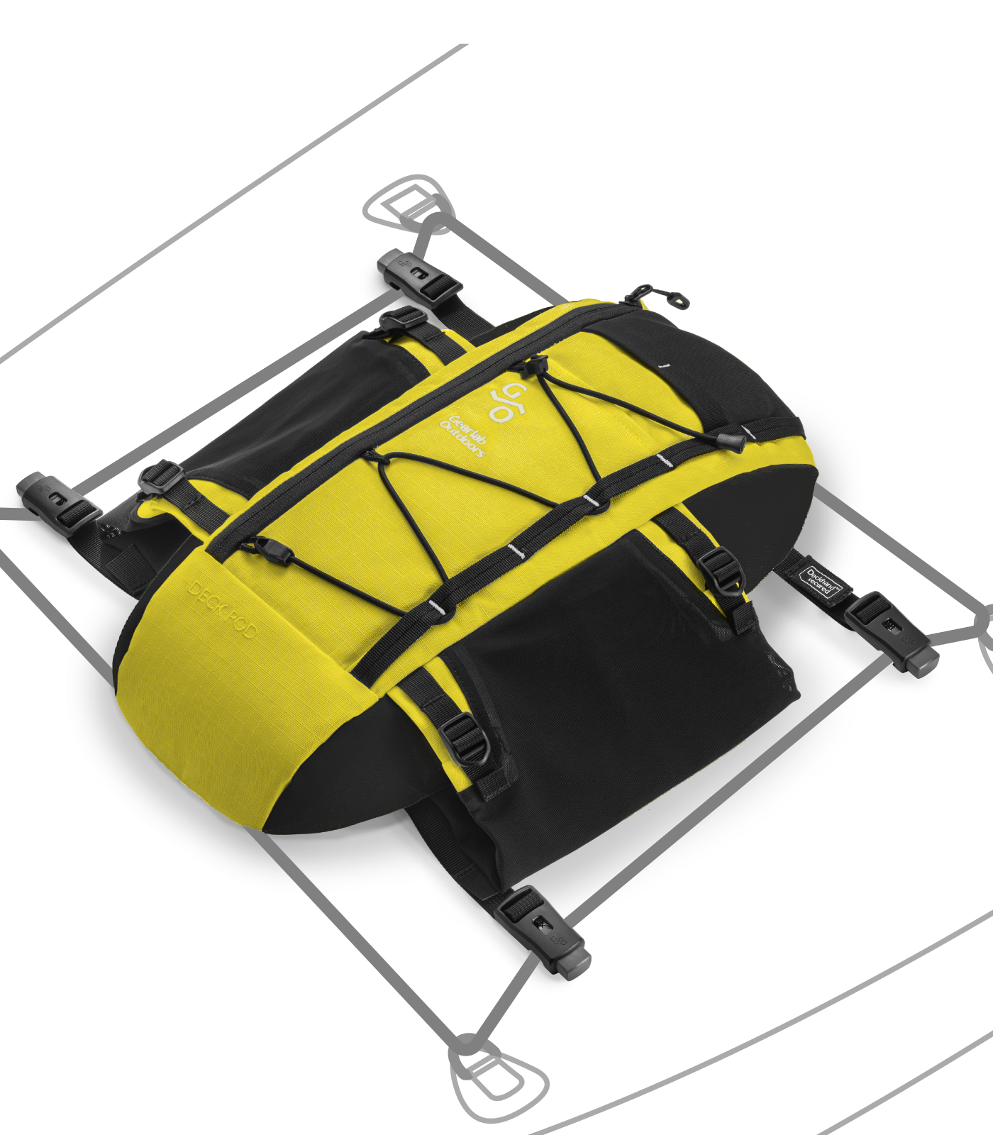 Complete Paddleboard Deck Bag Solution - Deck Pod SUP | Gearlab Outdoors